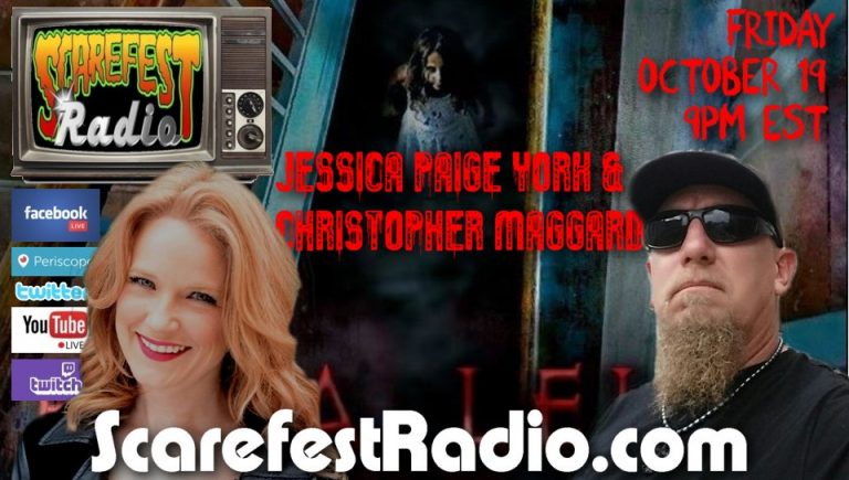 Jessica Paige York and Chris Maggard SF12 E5 – Scarefest Radio