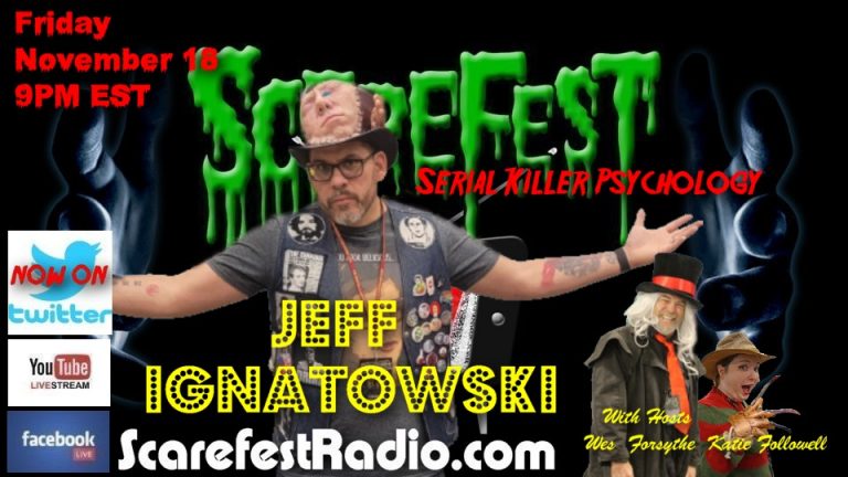 Jeff Ignatowski SF 2022 E36 – Scarefest Radio